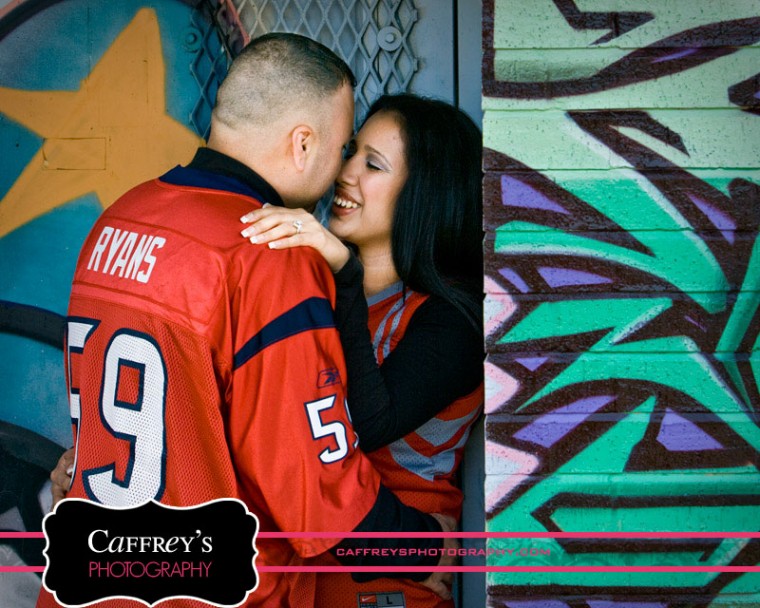 Edgy Engagement Photos of Loree and Robert in Houston
