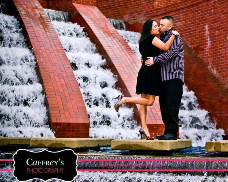 Edgy Engagement Photos of Loree and Robert in Houston