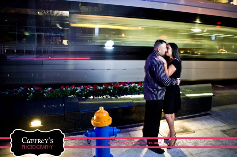 Edgy Engagement Photos of Loree and Robert in Houston
