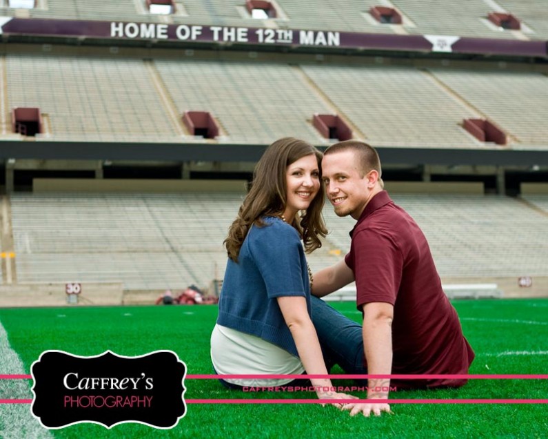 Texas A&M Engagement Photos with Meredith and Scott, Texas Aggies
